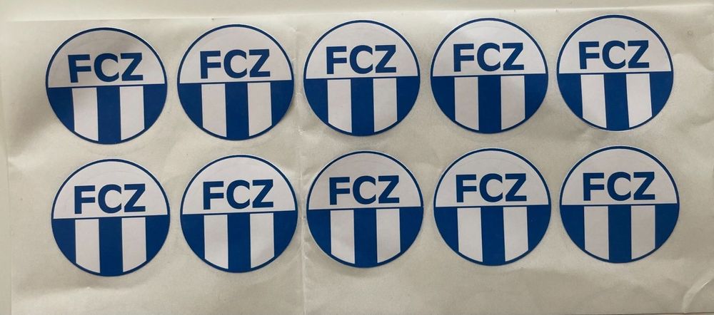 FCZ Sticker 10 Stück (Gebraucht) in Hermetschwil-Staff für CHF 7 – mit ...