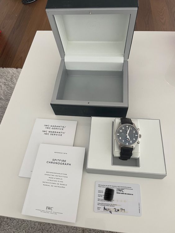 IWC Spitfire ardoise | Kaufen auf Ricardo