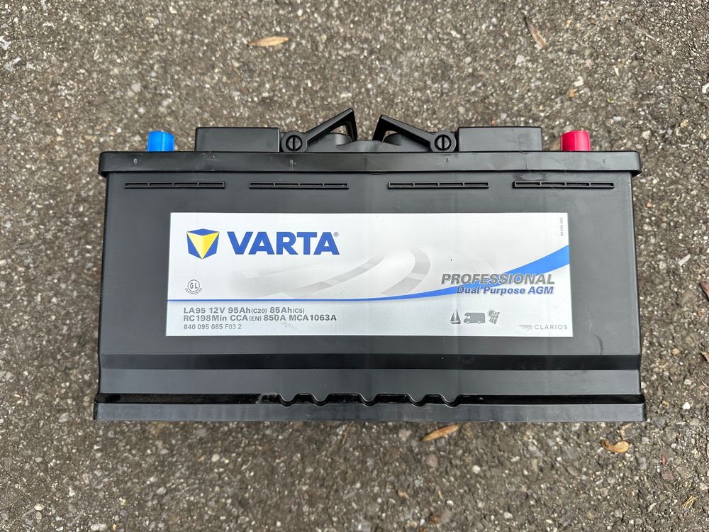 Varta LA95 Professional AGM 95AH Batterie | Kaufen auf Ricardo