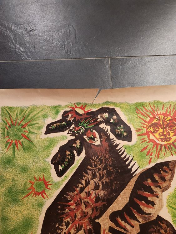 Alte Plakat Lurcat Musee d`Art et d`HISTOIRE GENEVE 1963 (Gebraucht) in ...