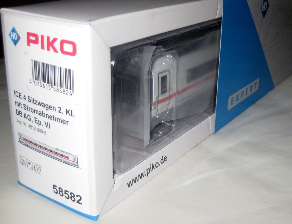 PIKO 7 Teilig, ICE 4 Klimaschützer, DCC-Sound, OVP, Exact (Neu und ...