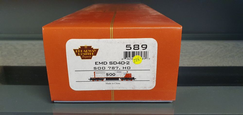 BROADWAY:DC: DIESELLOK EMD SD 40-2 SOO 787 DITIAL/SOUND OVP | Kaufen auf Ricardo