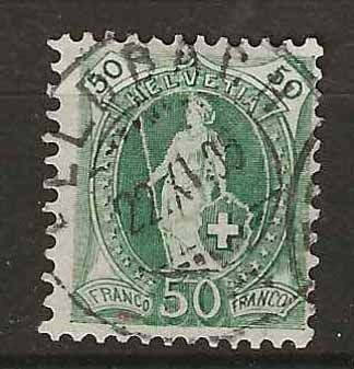 CH074d - Helvetia debout 74d vollstempel | Kaufen auf Ricardo