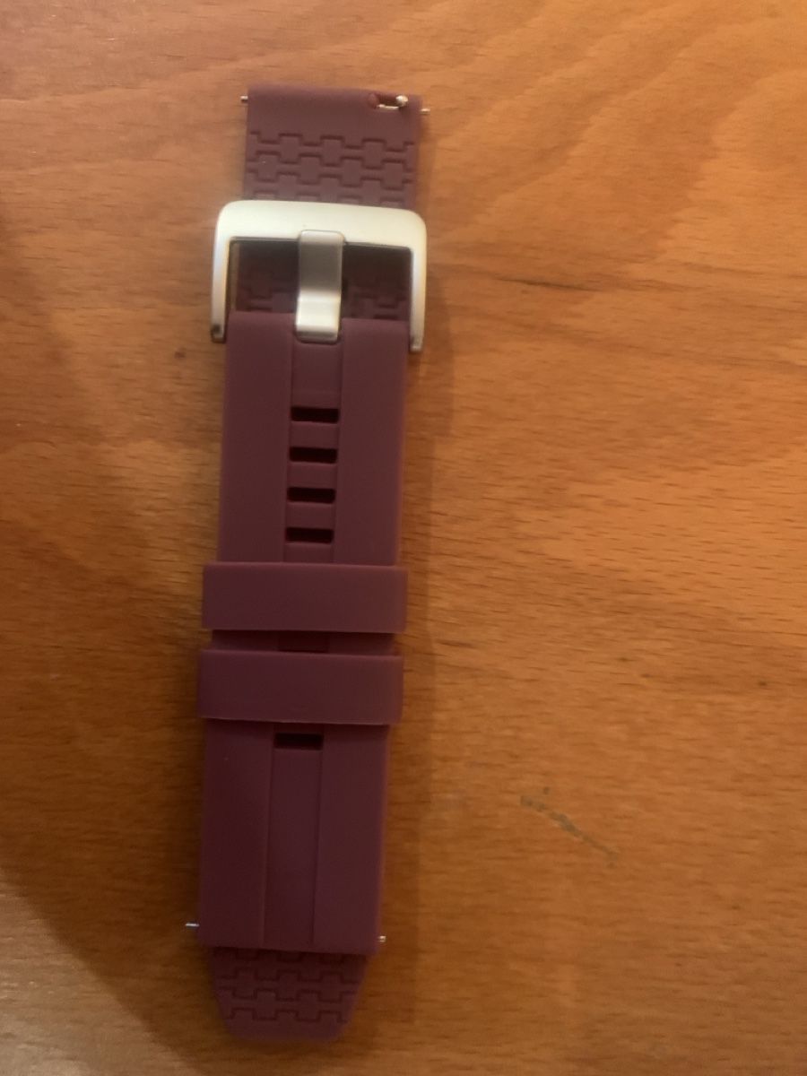 Bracelet de montre aubergine interchangeable (Neuf avec emballage d ...