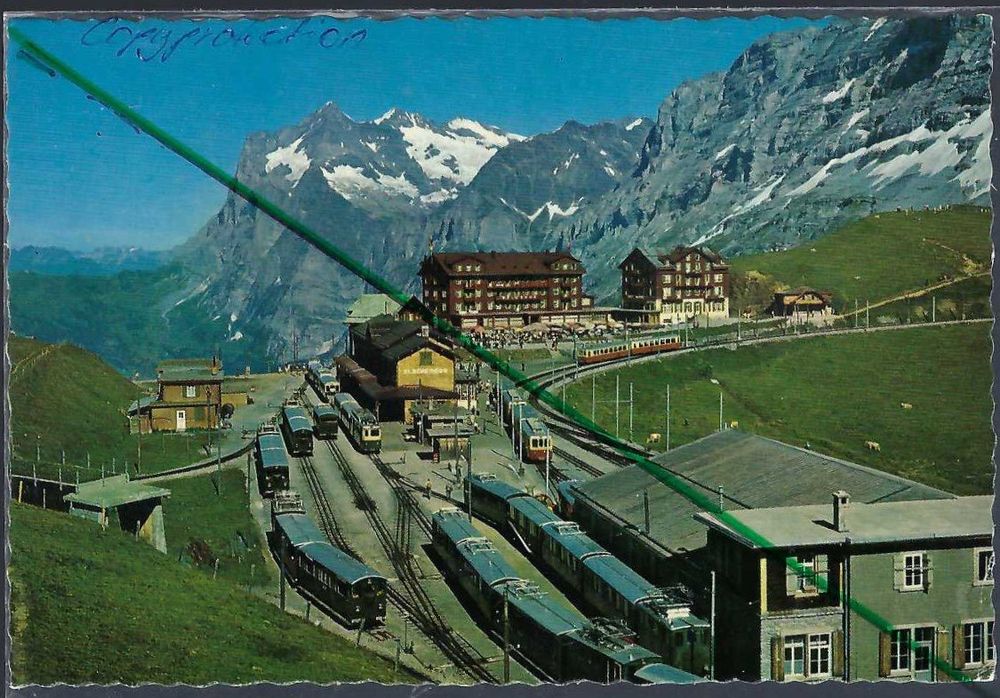 Kleine Schweidegg. Bahnhof. Wengernalpbahn. Jungfraubahn. (Gebraucht) in Horw für CHF 3 – mit ...