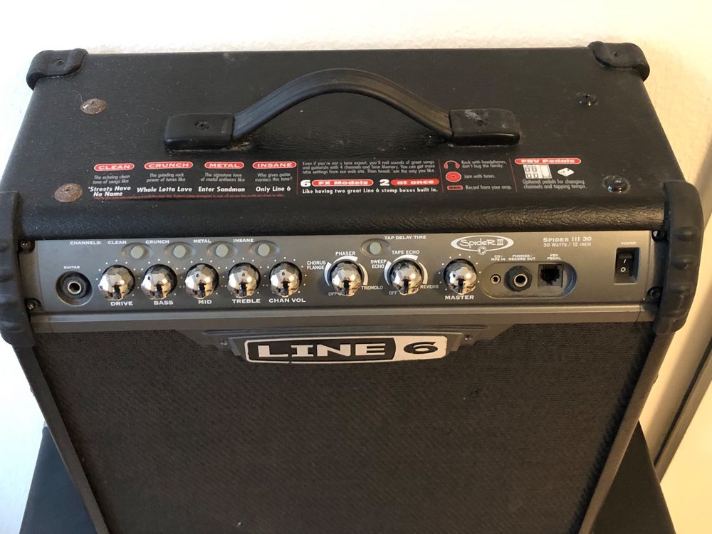 Line 6 SPIDER III 30 Watt Combo Guitar Amplifier | Kaufen auf Ricardo
