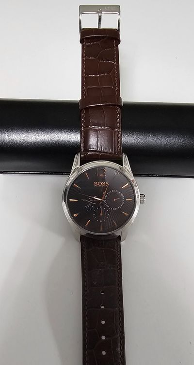 Hugo Boss Commander Quartz Grey Dial Mens Watch (Gebraucht) in Kloten ...