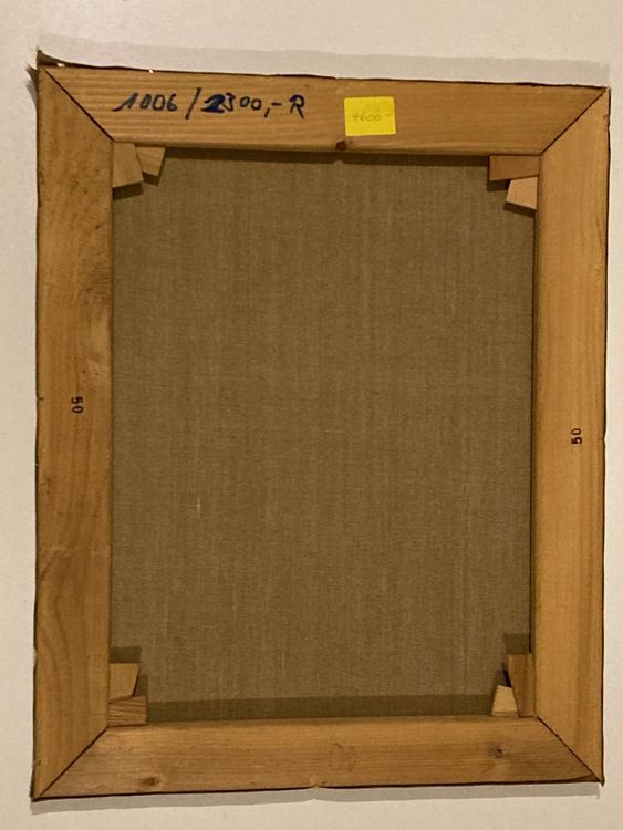 Frans Schoorman (1929-1982) Gemälde signiert Portrait Bild 3 (Gebraucht ...