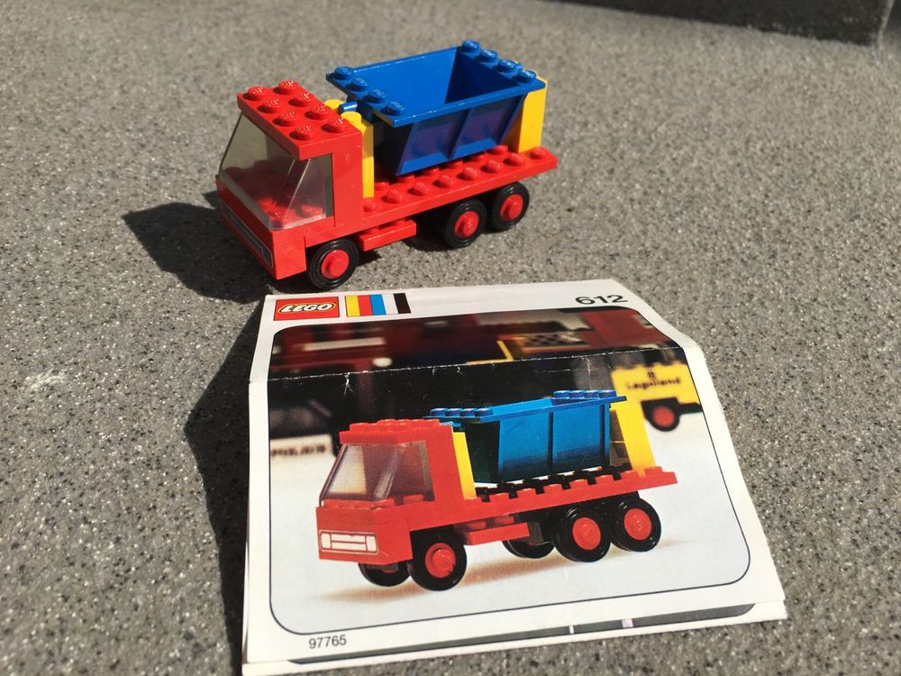 LEGO City # 612 KIPPER mit Anleitung von 1974 (Neu (gemäss Beschreibung ...
