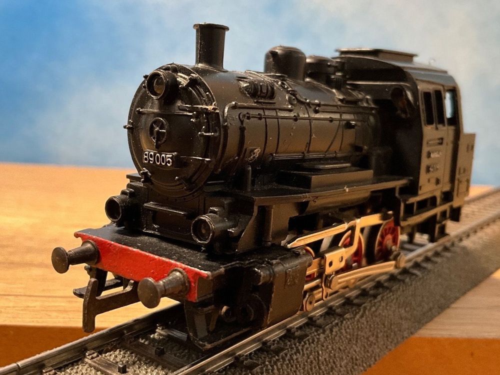Märklin _ Modelleisenbahn Dampf Lokomotive BR 89 _ Spur H0 (Gebraucht ...