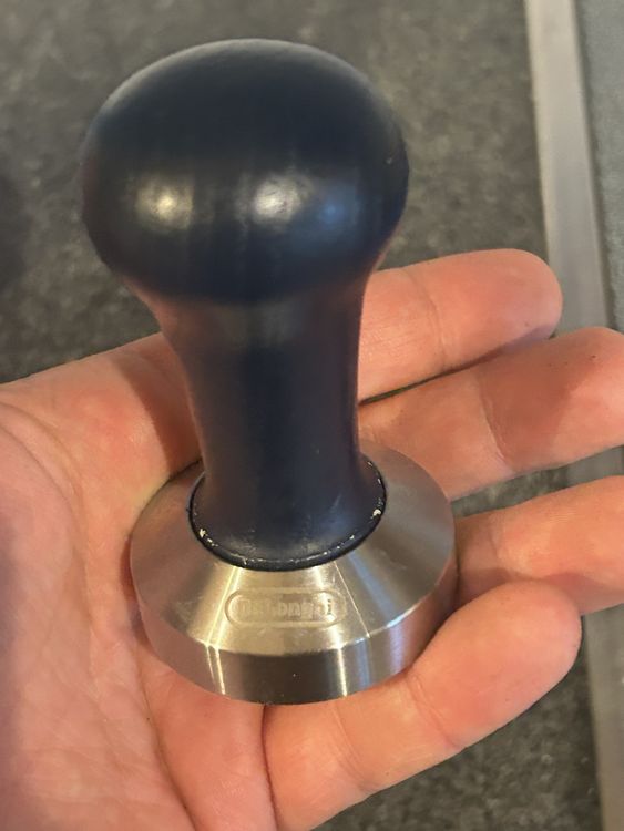 Delonghi - Tampon à café en acier inoxydable et bois ! (D'occasion) à ...