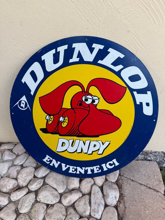 Tôle publicitaire double face Dunlop (D'occasion) à Commugny pour CHF ...