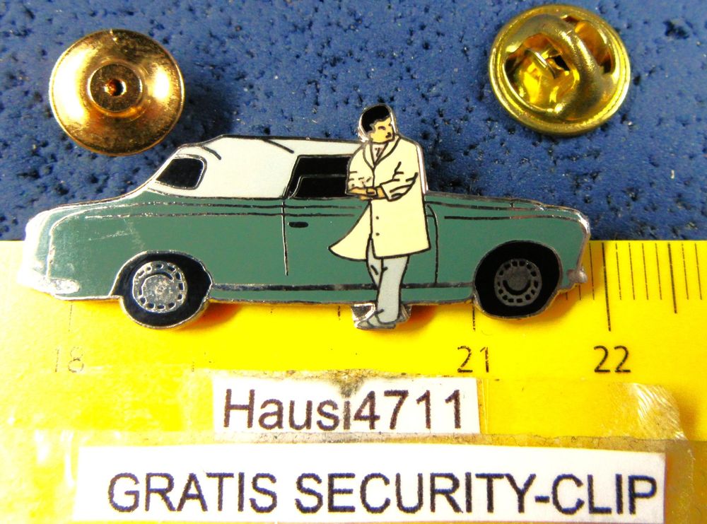 PEUGEOT STOFFVERFERCK INSPECTOR COLOMBO ENAMEL PIN 40mm LANG (Gebraucht ...