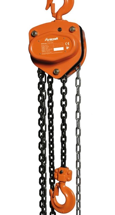 Unicraft Kettenzug K 1001 Lastzug Flaschenzug Hebezug (Neu und ...