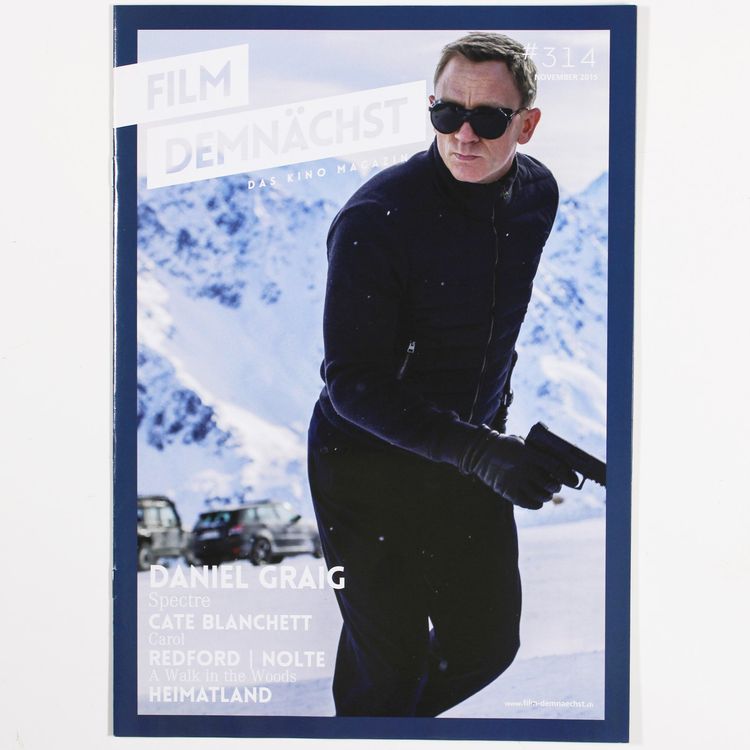James Bond Schweizer FILM DEMNÄCHST Kino Magazin 2015 (Gebraucht) in ...