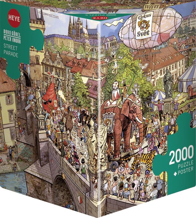 Heye Puzzle 2000 Teile, Street Parade | Kaufen auf Ricardo
