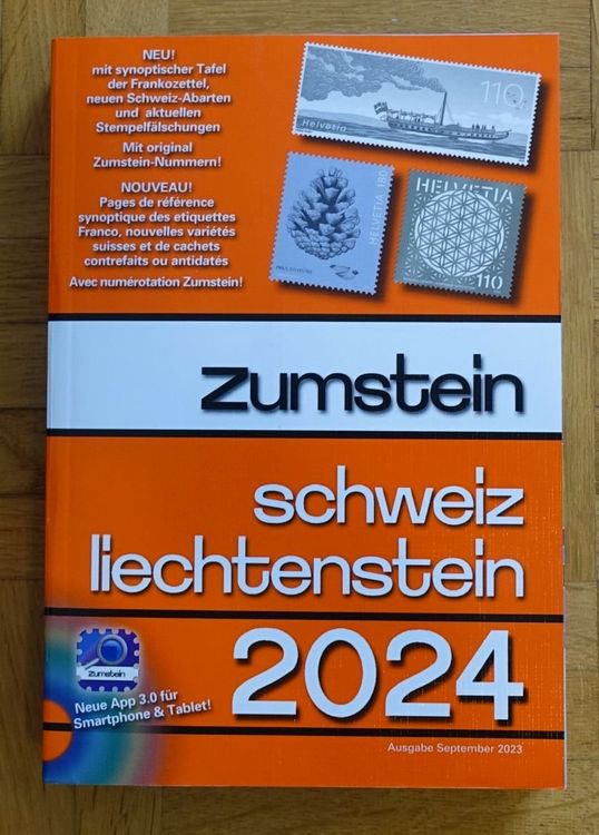 Zumstein-Katalog 2024 Schweiz/Liechtenstein (Gebraucht) in Zürich für CHF 22 – mit Lieferung auf ...