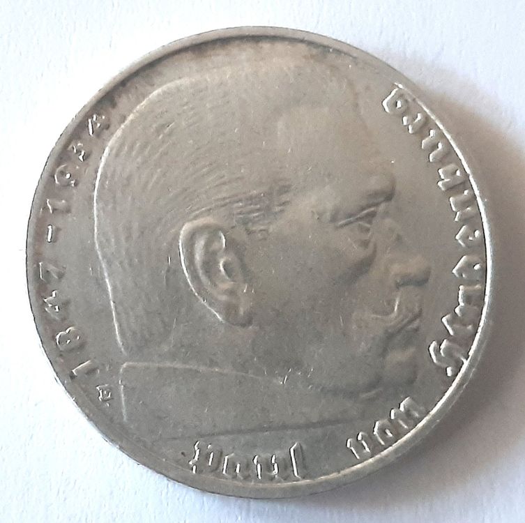 EDeutsches Reich - 2 Reichsmark 1938 E (Gebraucht) in Ebikon für CHF 8 – mit Lieferung auf ...