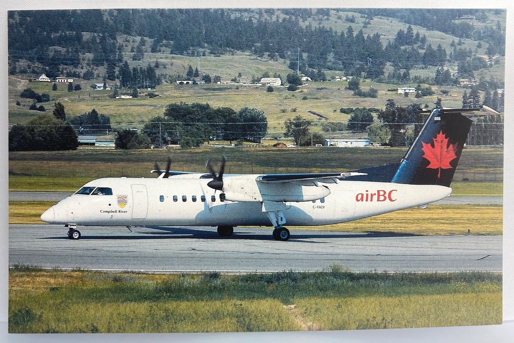 Postcard De Havilland DHC-8-311 airBC | Kaufen auf Ricardo