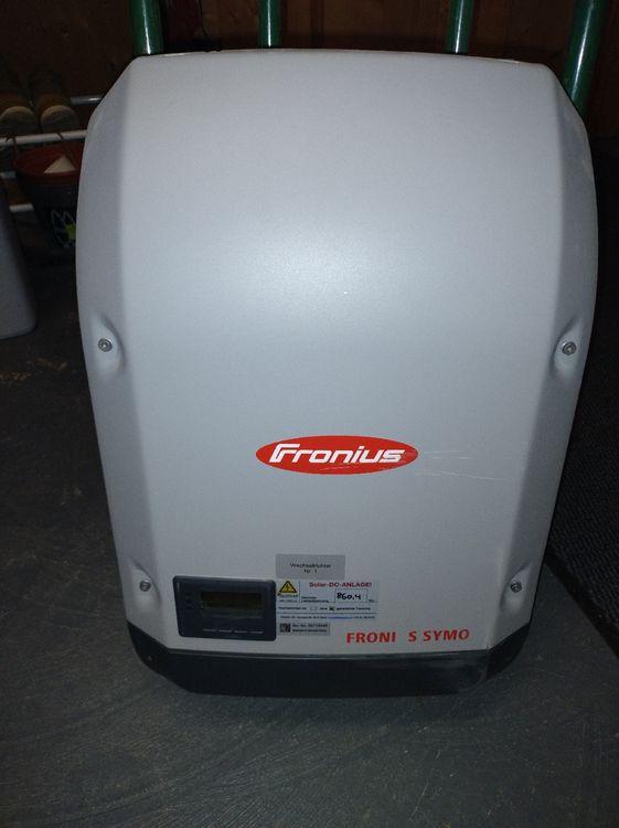 Fronius Symo 6.0-3-M Wechselrichter (Gebraucht) in Schwerzenbach für ...
