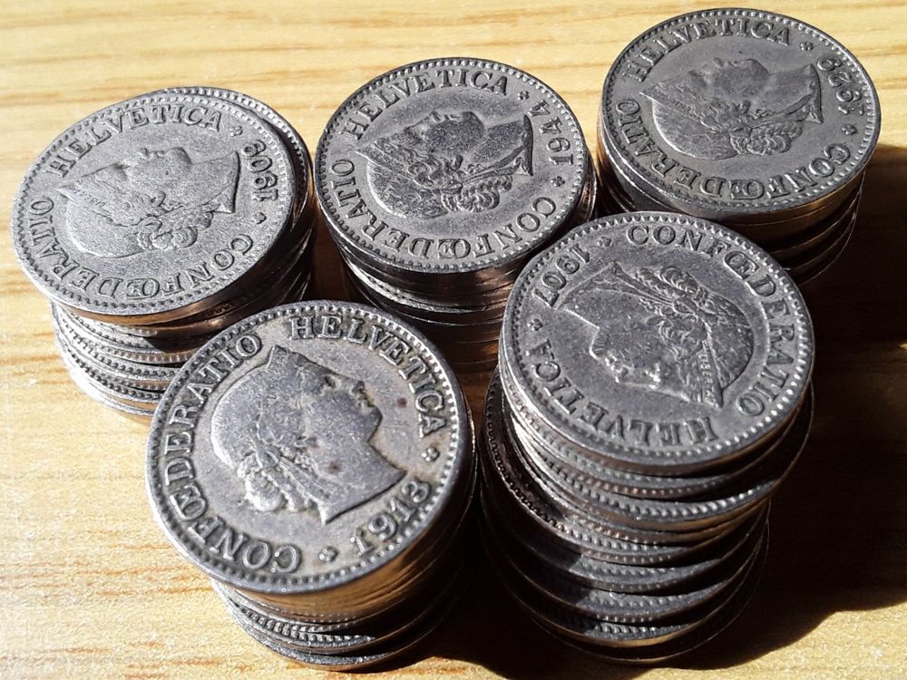 10 Rappen - 1907 bis 1965 - Lot 50 Stück! | Kaufen auf Ricardo