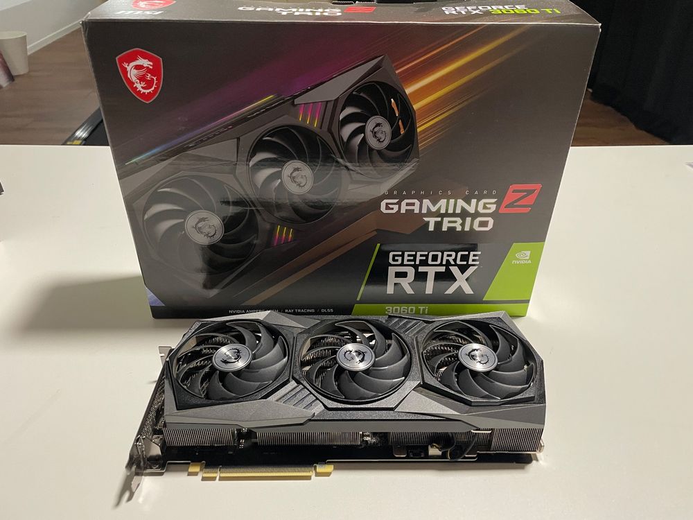 MSI GeForce RTX 3060 Ti Gaming Z Trio LHR - 8GB | Kaufen auf Ricardo