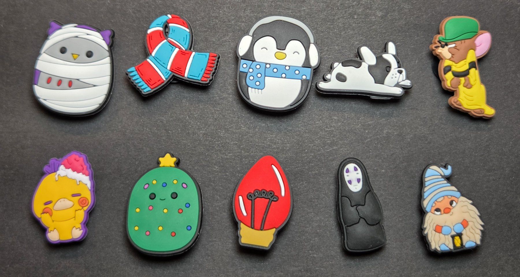 Crocs Pins Deko – 10 Stück bunt und originell (Neu (gemäss Beschreibung ...