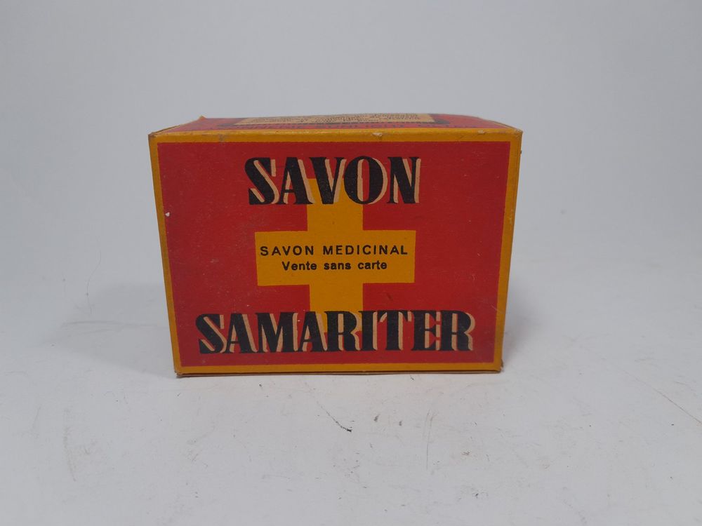 Antike vintage Samariter Seife / Medizin Seife (Neu (gemäss ...