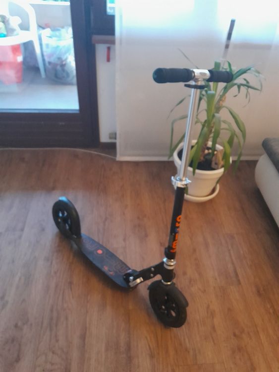 Trottinett, Scooter Micro Black (Gebraucht) in Gossau SG für CHF 79 – mit Lieferung auf Ricardo ...