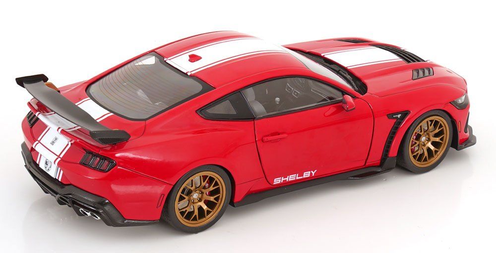 Ford Shelby Mustang Super Snake 2024 rot/weiß 1/18 NEUHEIT (Neu und ...