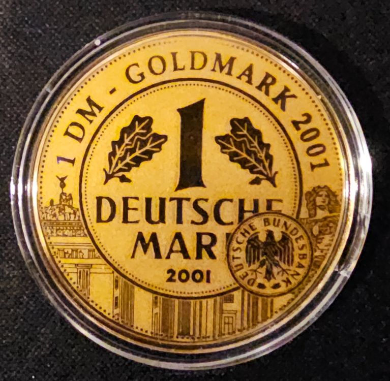 Goldmünze - das Deutsche Geld in Gold 1 Mark | Kaufen auf Ricardo