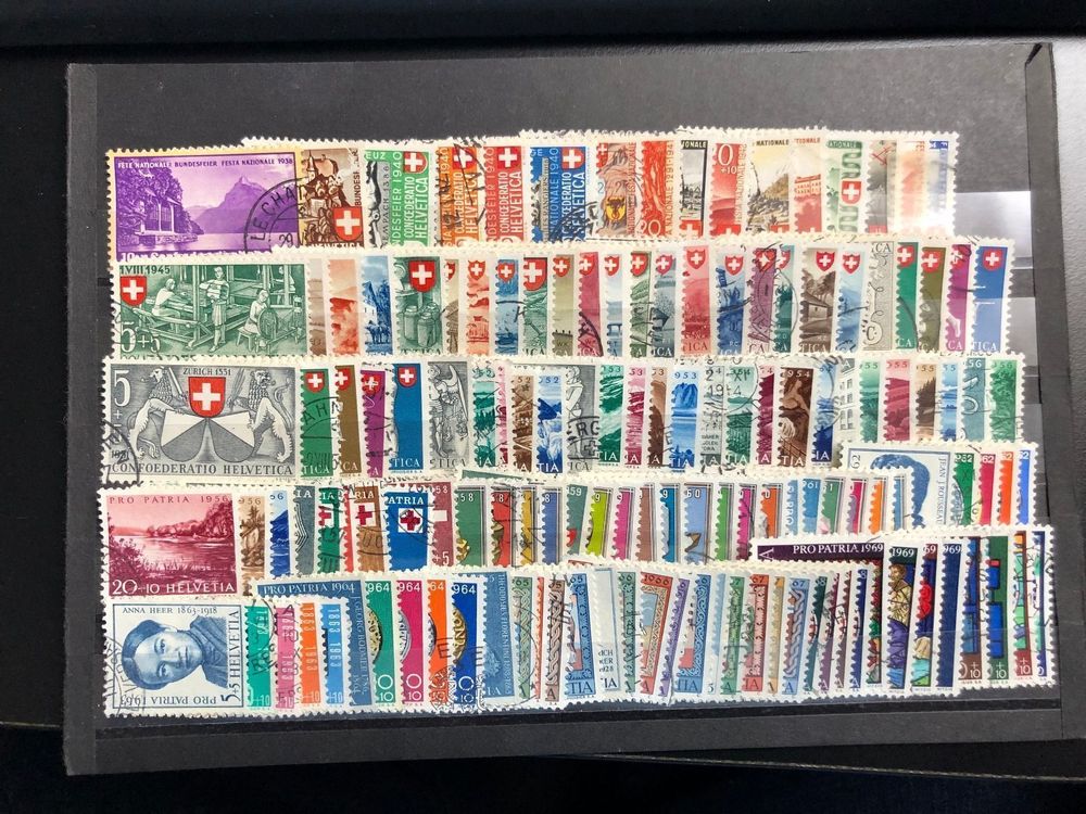 1 série Pro Patria oblit.1938-1999 photo (Gebraucht) in Charmey (Gruyère) für CHF 21 – mit ...