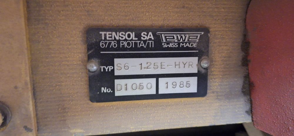 Plieuse / Biegemaschine Tensol 6m (D'occasion) à Vaulruz pour CHF 3810 ...