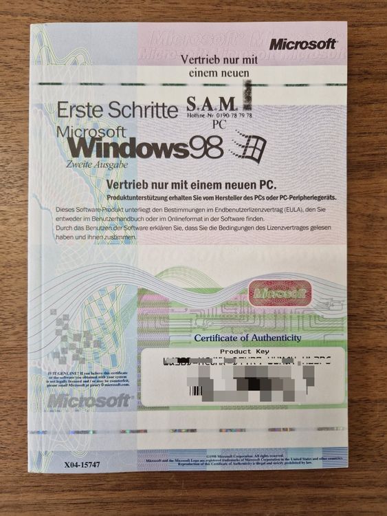 Cd Windows 98 Handbuch Erste Schritte Mit Windows 98 Kaufen Auf Ricardo