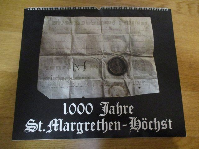 Fest-Kalender 1000 Jahre St.Margrethen (Gebraucht) in Berikon für CHF 8 ...