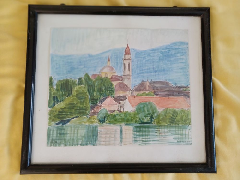 Aquarell Bruno Hesse, Sohn von Hermann Hesse,1928 | Kaufen auf Ricardo