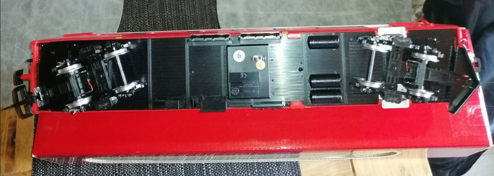 TOP - LGB - RHB STEUERWAGEN ROT - NEUW. - OVP - SPUR G (Neu (gemäss ...