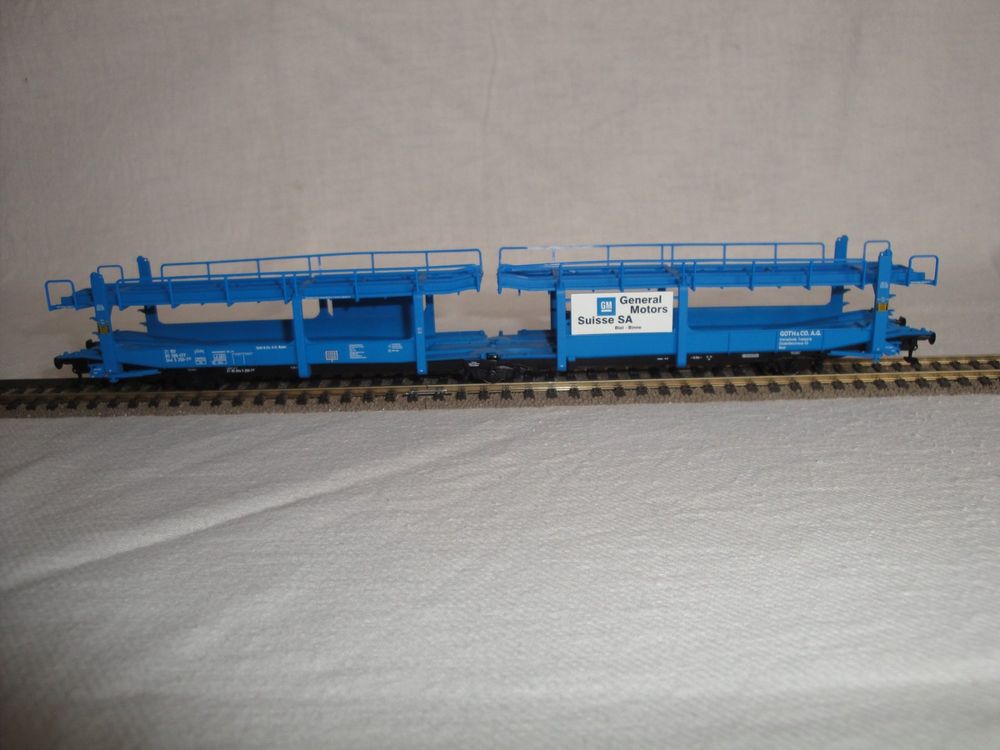 Roco SBB-Autotransportwagen Goth / General Motors Biel (Neu und ...