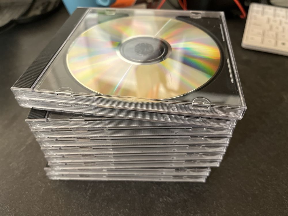 10 CD-R Rohlinge - ohne Beschriftung - mega schön! (Neu (gemäss ...