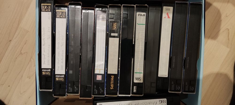 VHS Kassetten teils Leer | Kaufen auf Ricardo