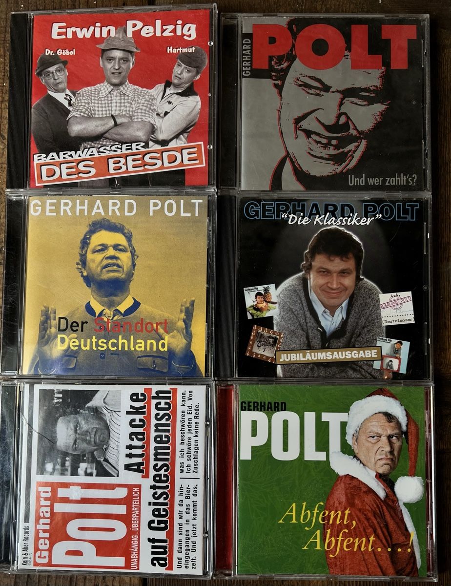 Gerhard Polt CDs, 6 Stk., Rarität, Geschenkidee! (Gebraucht) in ...