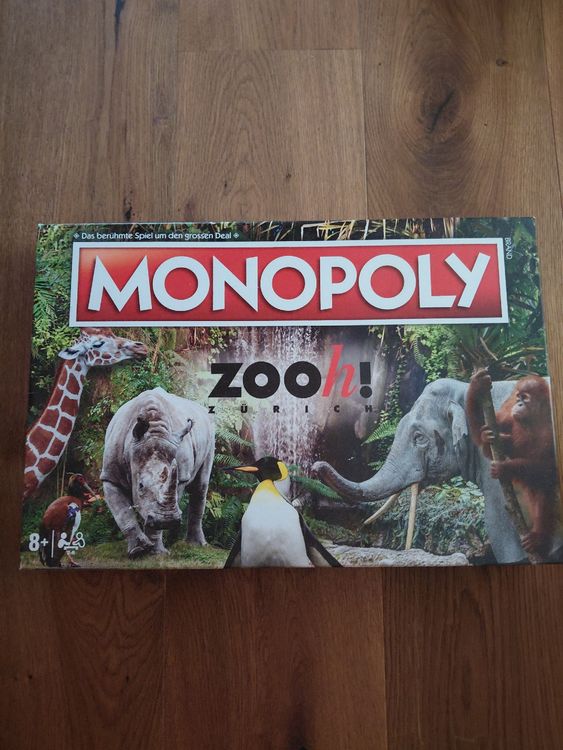 Monopoly Zoo Zürich (Neu (gemäss Beschreibung)) in Klosters Dorf für ...