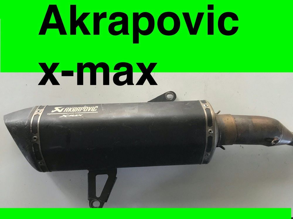 Echappement Akrapovic xmax 300 | Kaufen auf Ricardo
