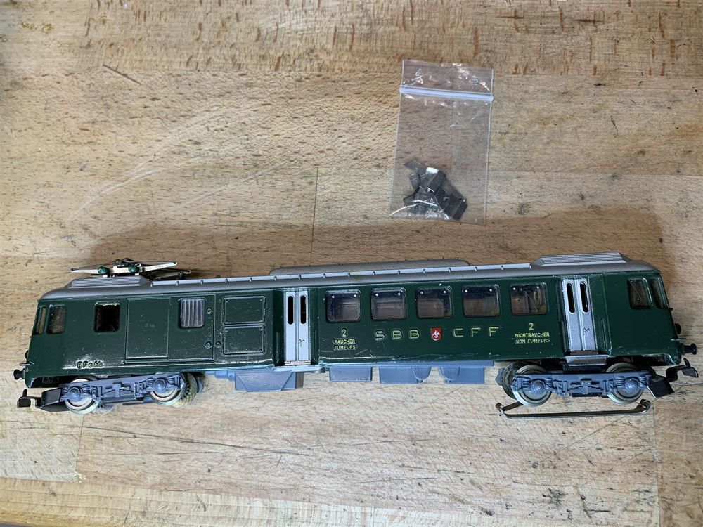 Hag Loco BFe 4/4 CFF pour pièces CHF 1.- (Defekt) in Hauterive NE für ...