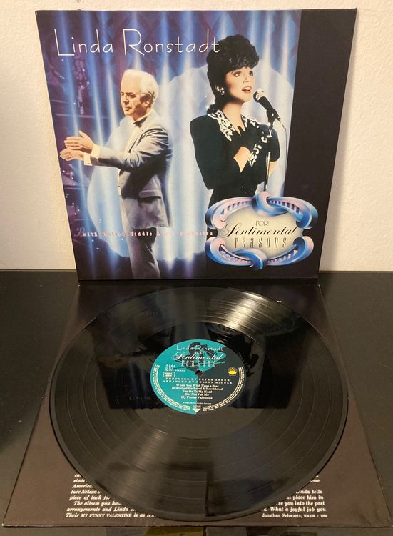 Linda Ronstadt / Nelson Riddle - For Sentimental Reasons LP | Kaufen ...