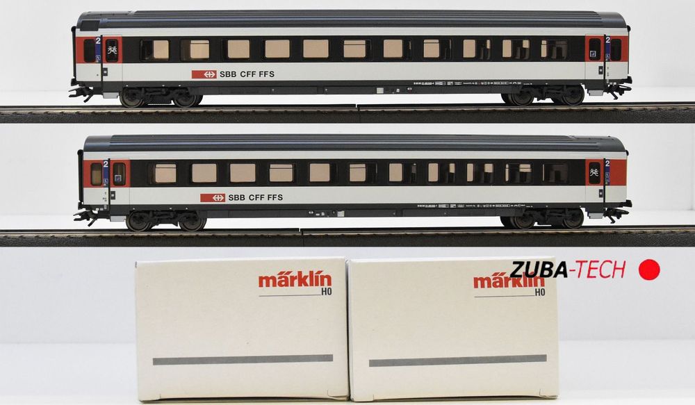 2x Märklin Personenwagen EW IV B SBB H0 WS mit OVP | Kaufen auf Ricardo