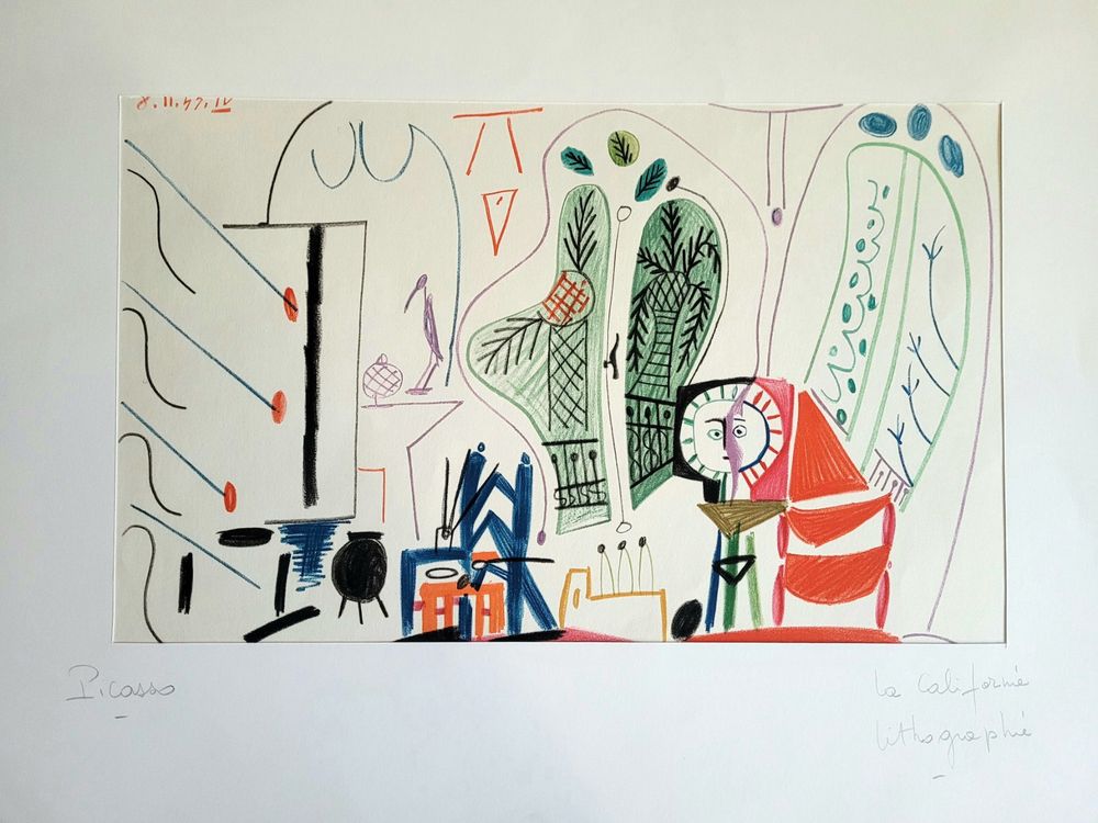 5. Pablo Picasso Lithographie Carnet Californie 1959 (Gebraucht) in Zürich für CHF 175 – mit ...