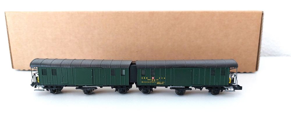 WABU SBB D3 D3 Gepäckwagen (Neu (gemäss Beschreibung)) in Biberist für ...