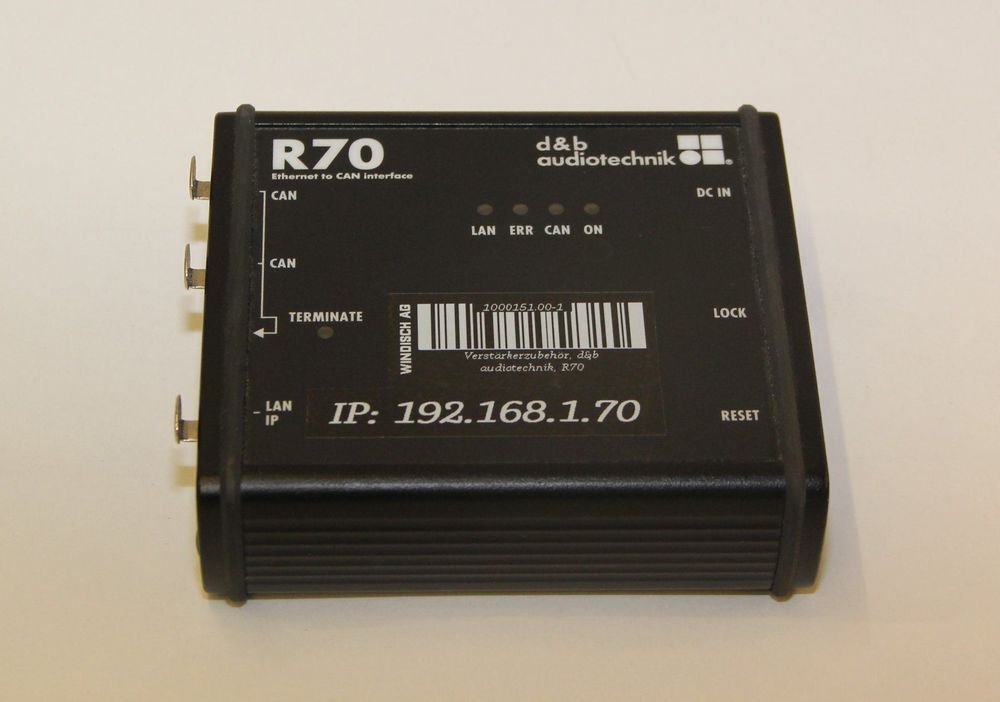 d&b audiotechnik - R70 - NP: Fr. 2300.- (Gebraucht) in für CHF 945 ...