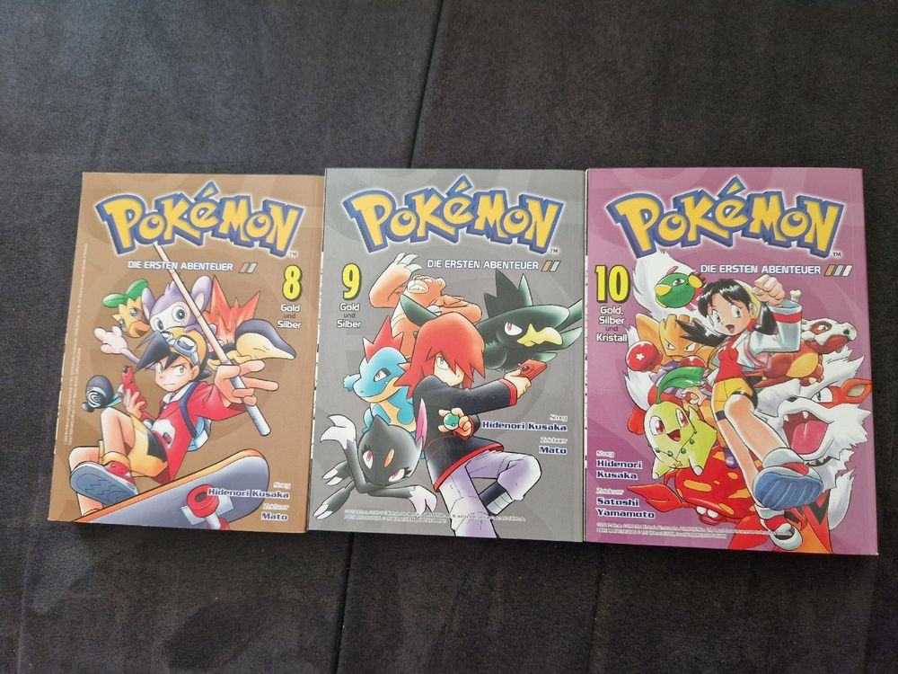 Pokémon Panini Manga 3er Set (Gebraucht) in Münchenbuchsee für CHF 14 ...